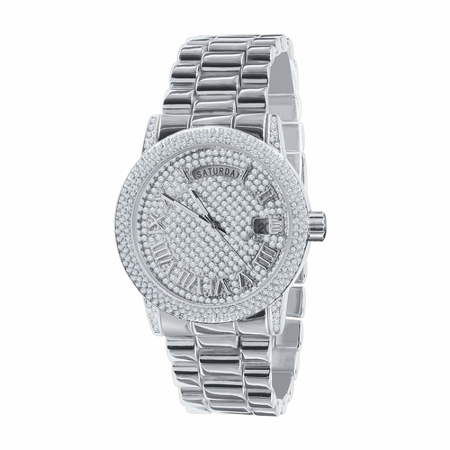 Drippin Bling Metal Watch (Silver) - Drippy Style